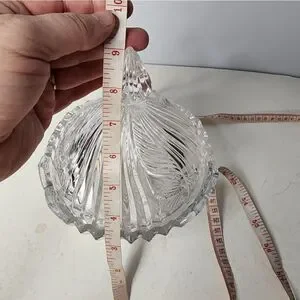 Mikasa | Accents | Vintage Mikasa Crystal Cutcandy Dish With Lid Etched ...